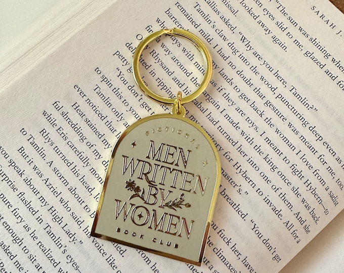 Bookish Keychain, Enamel Keychain Cute, Bookish Birthday Gifts for ...