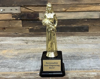 Beauty Queen Trophy. 6 Tall. Great Participation Award, Party Favor ...