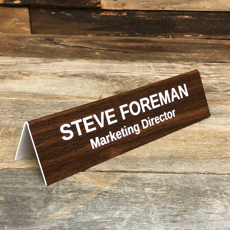 Engraved Tent Name Plate - Etsy UK