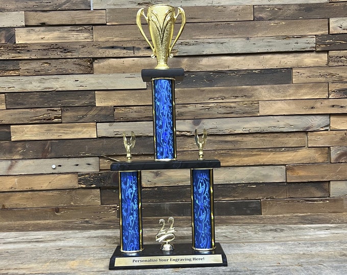 Vintage Tall Trophy / Cup - Etsy