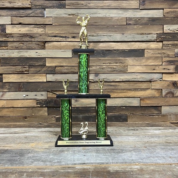 Bodybuilding Trophy - Etsy