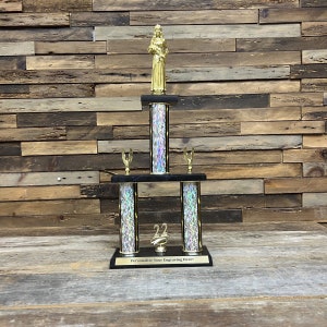 Queen 2 Column Trophy | Trophy Wife Award | Drama Queen Trophy | Custom ...