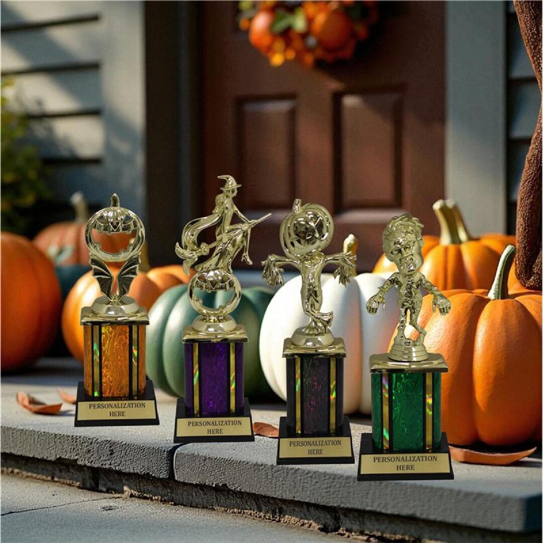 Halloween Costume Contest Trophy: Spooky Party Award - Etsy