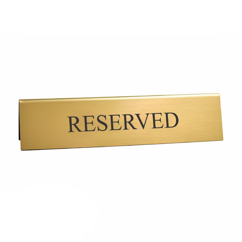 Reserved Sign - Etsy