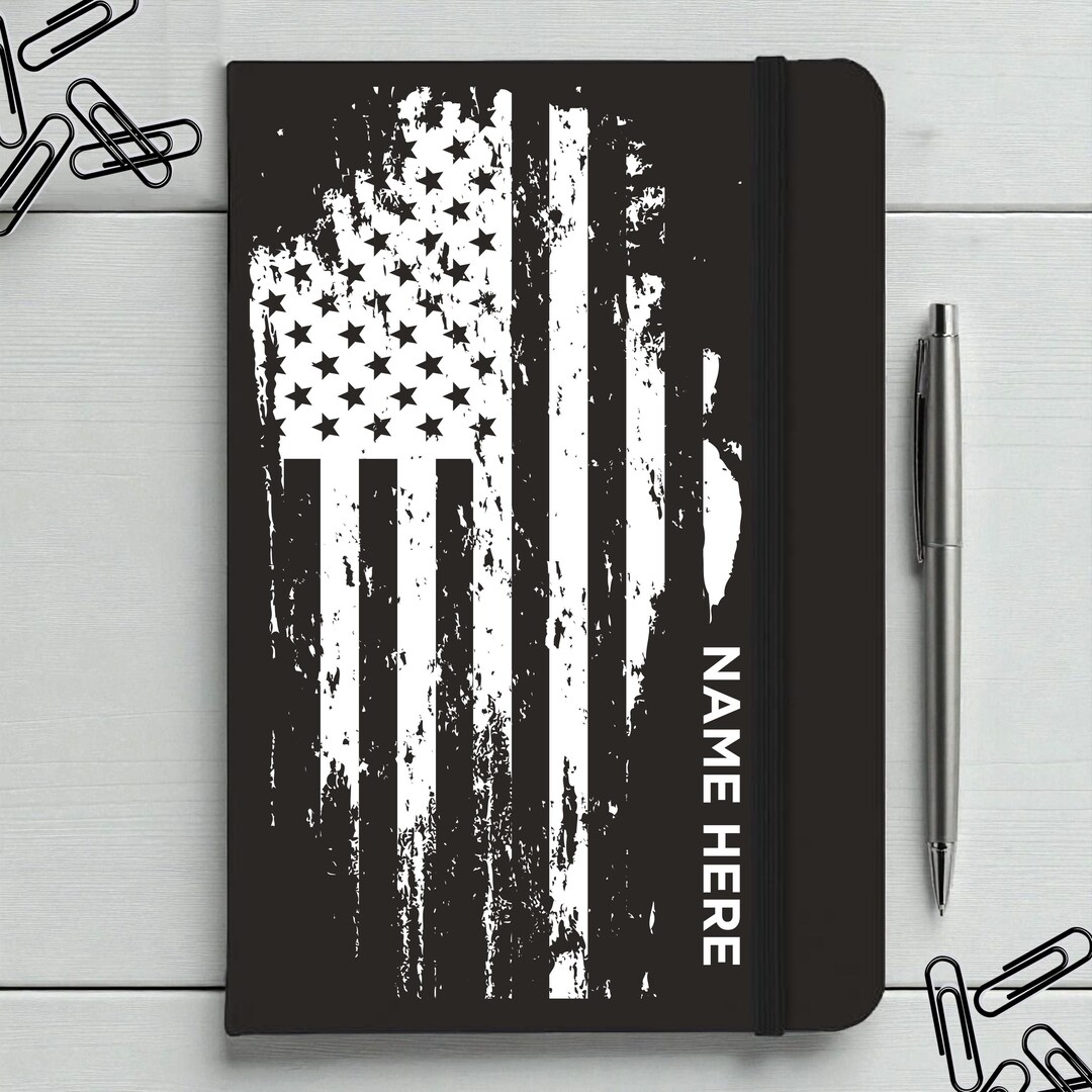 Patriotic Notebook American Flag – USA Journal for Students & Teachers ...