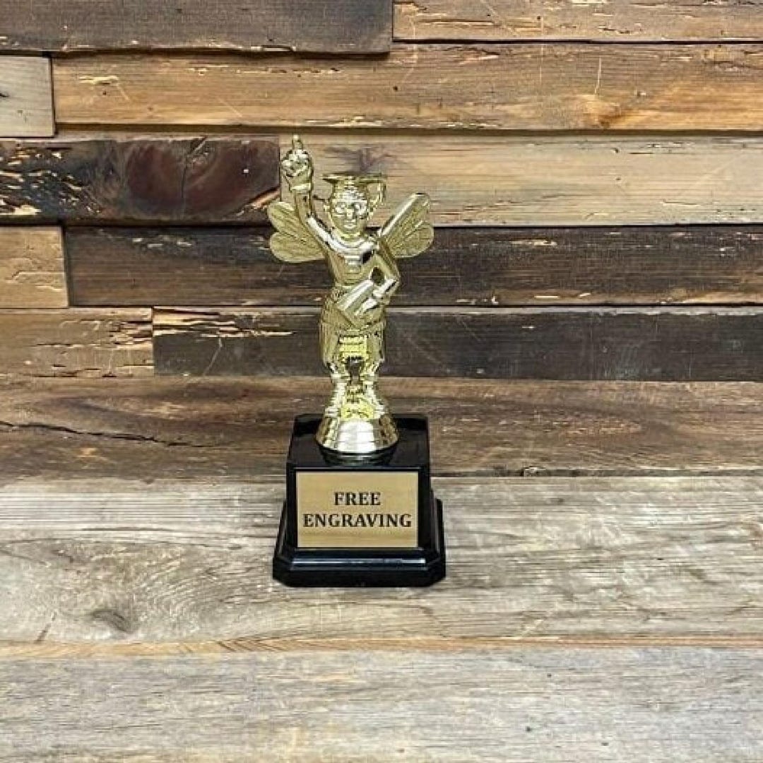 Spelling Bee Trophy | Top Bee Student Winner Award | Student ...