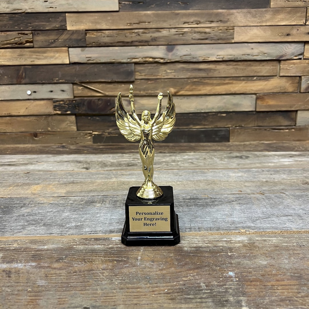 Personalized Victory Female Trophy | Custom Best Mom Award Gift ...
