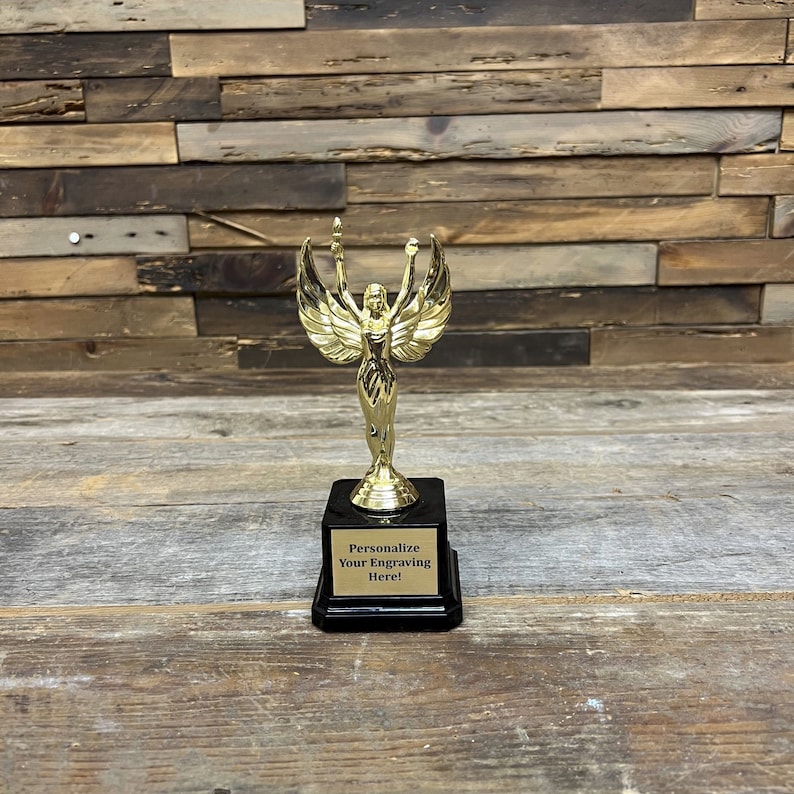 Personalized Victory Female Trophy | Custom Best Mom Award Gift ...