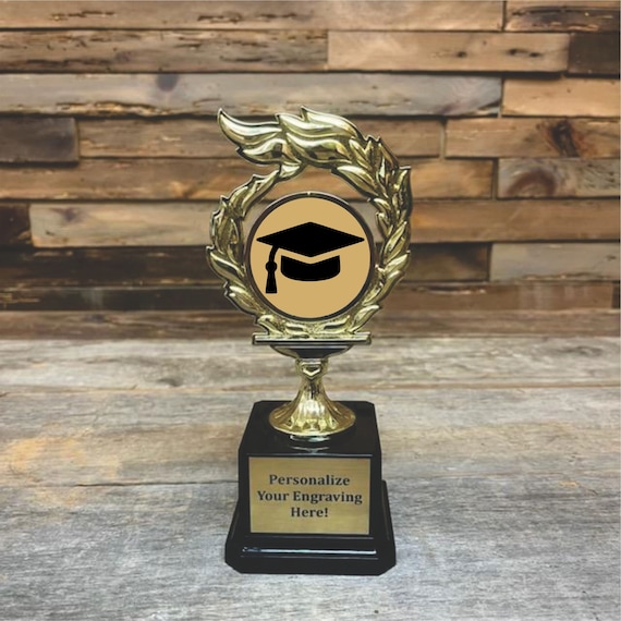 Congrats Grad Trophy Class of 2023 Award - Etsy