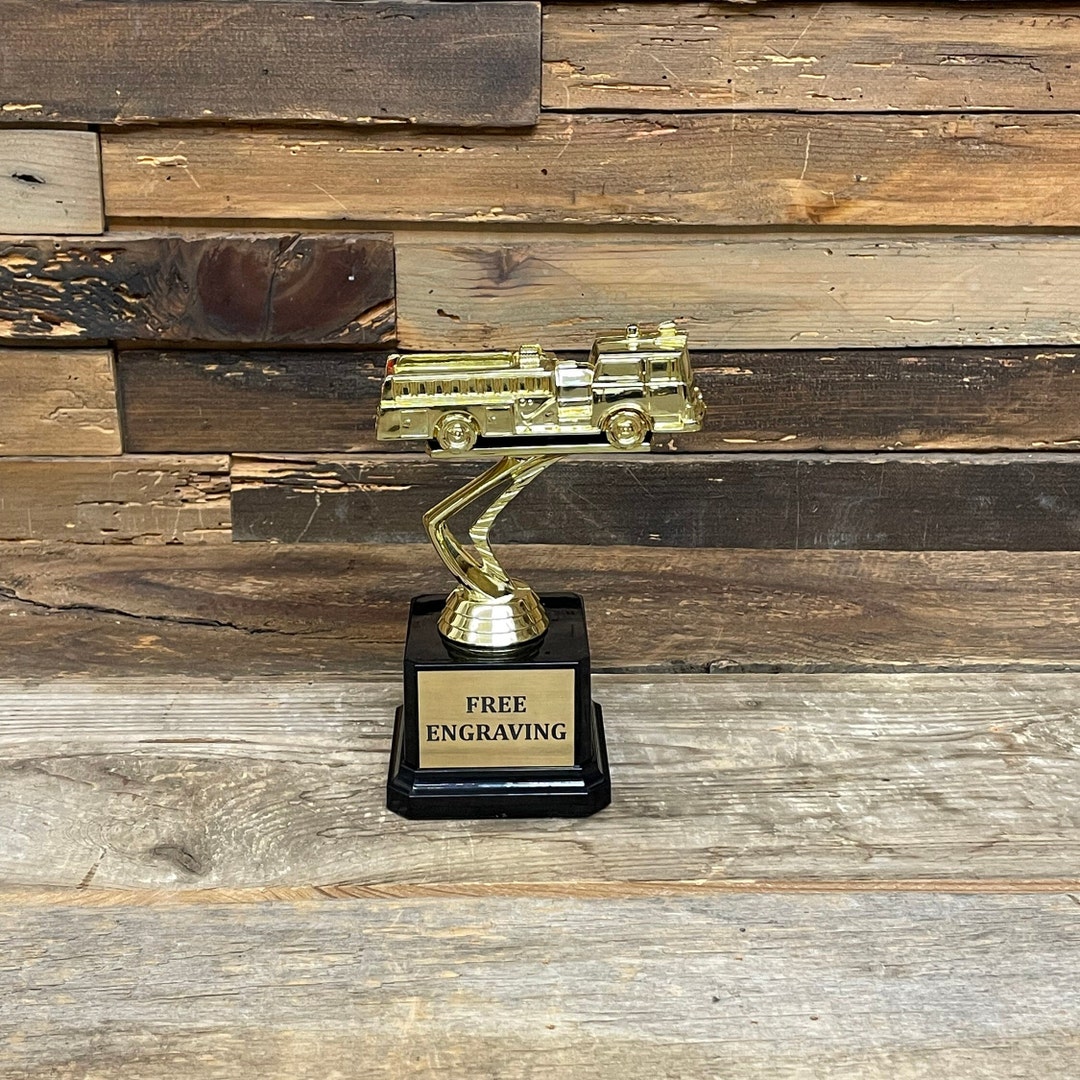 Fire Engine Trophy - Etsy UK