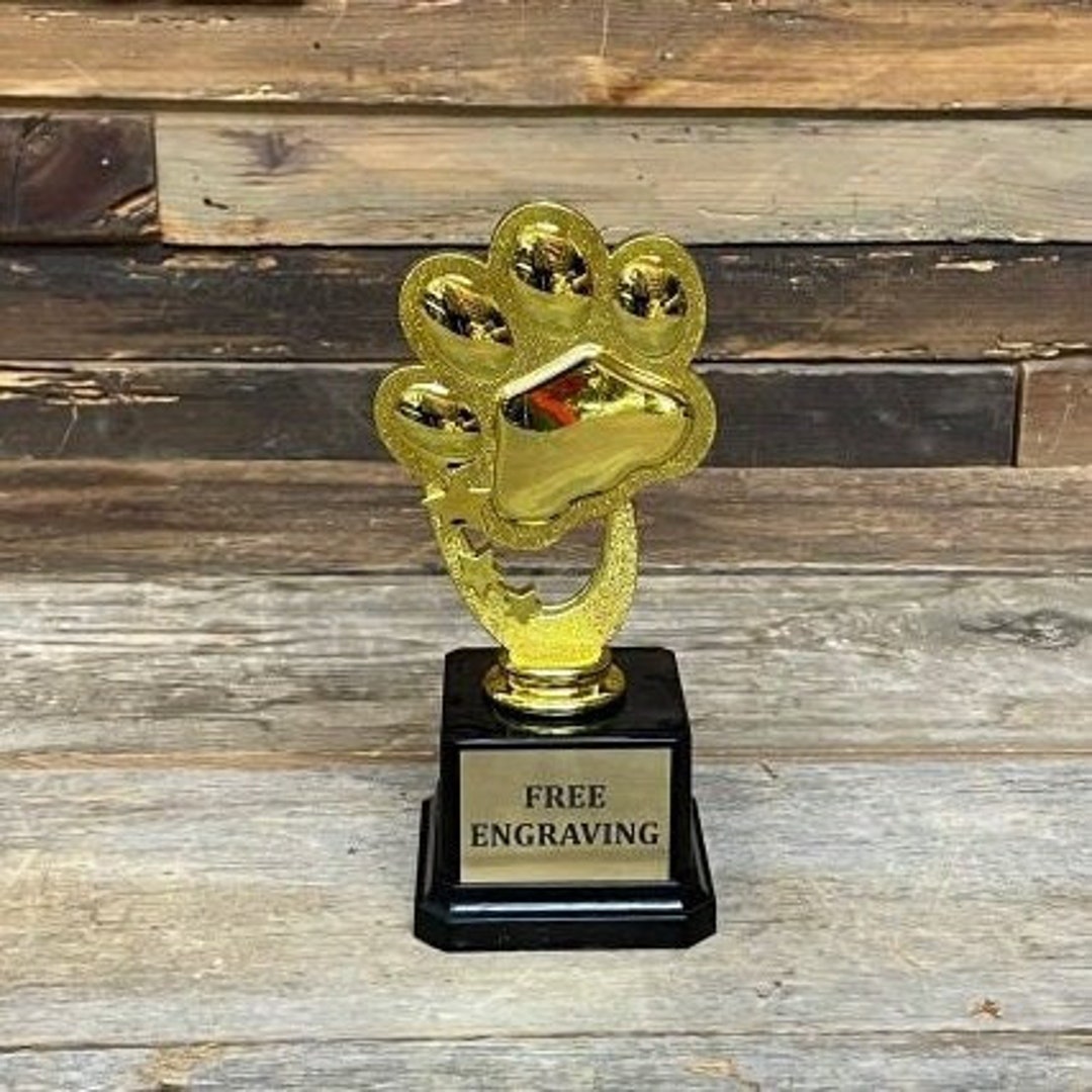 Paw Trophy - Etsy
