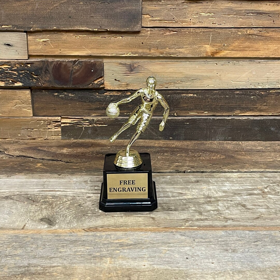 Basketball Male Award Trophy - Etsy