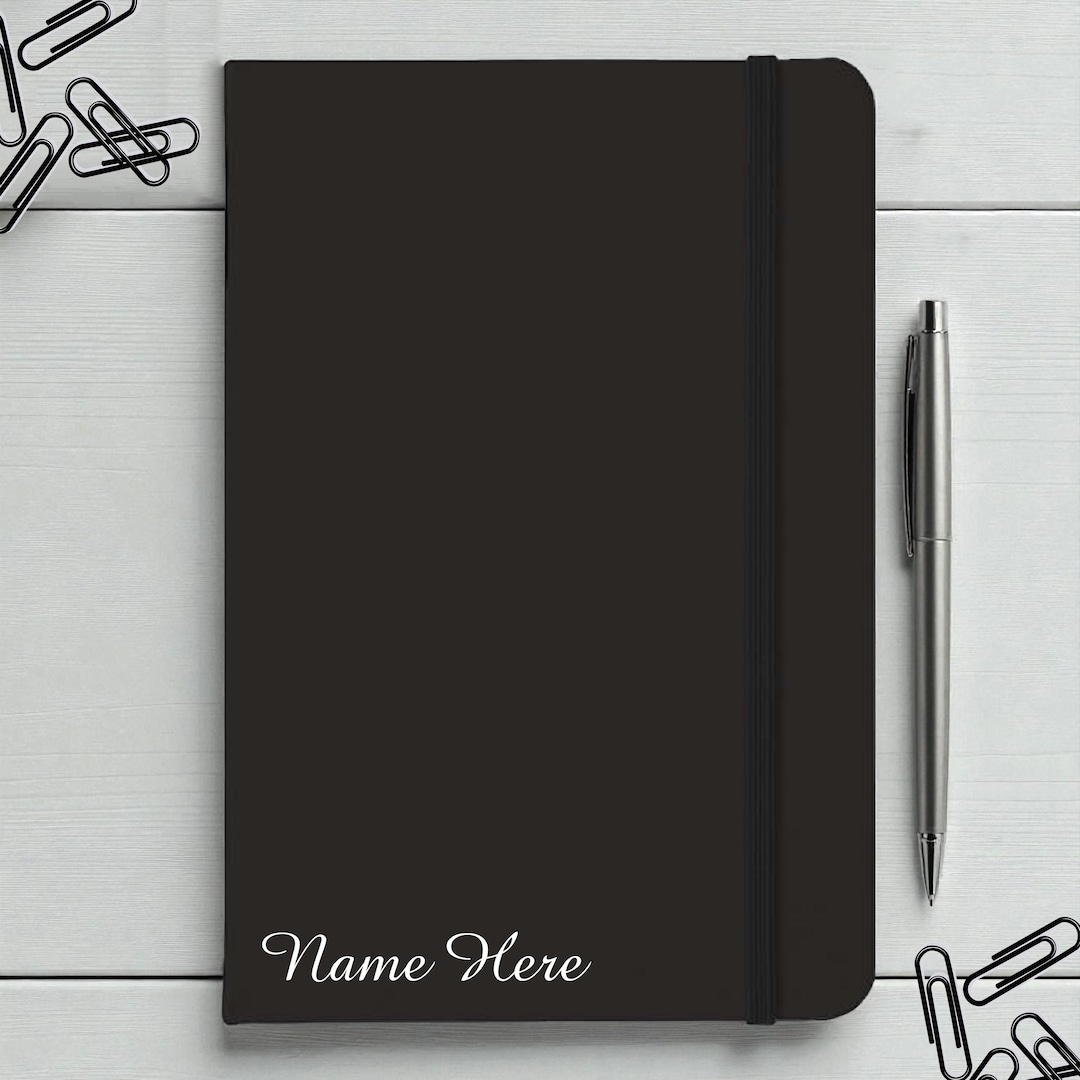 Personalized Corner Name Notebook | Personalized Gift for Students ...