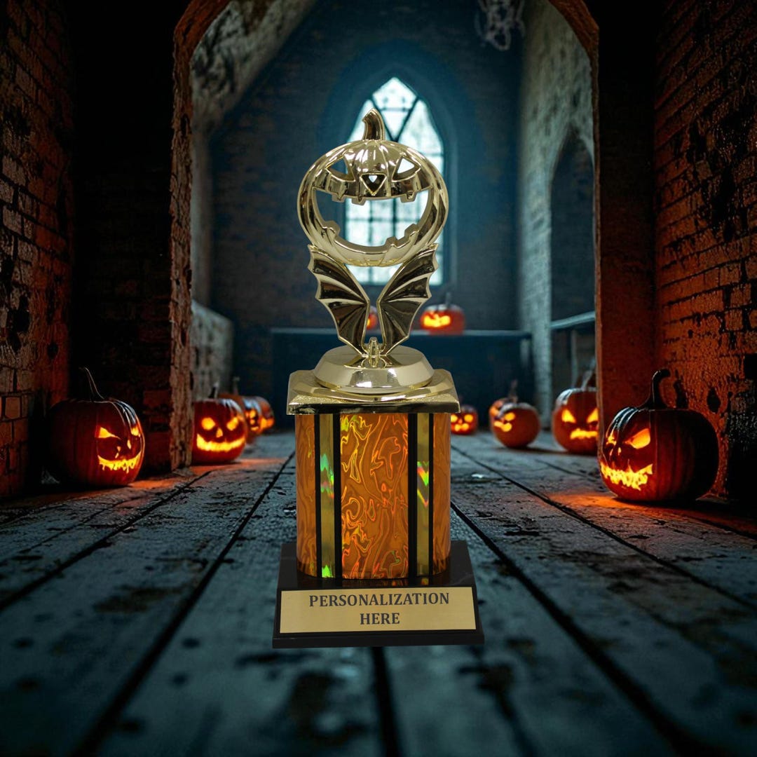 Halloween Costume Trophy: Spooktacular Party Award - Etsy