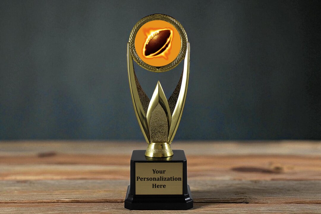 Ultimate Touchdown Football Trophy | Personalized Football Award for ...