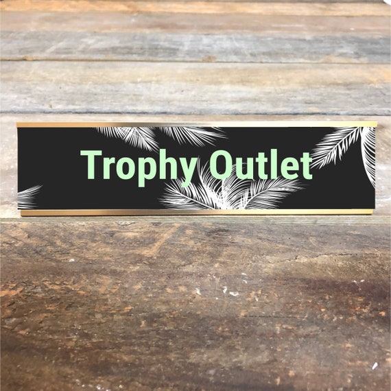 Full Color Desk Signs Fun Office Gift Custom Color Desk Sign Signs Home ...