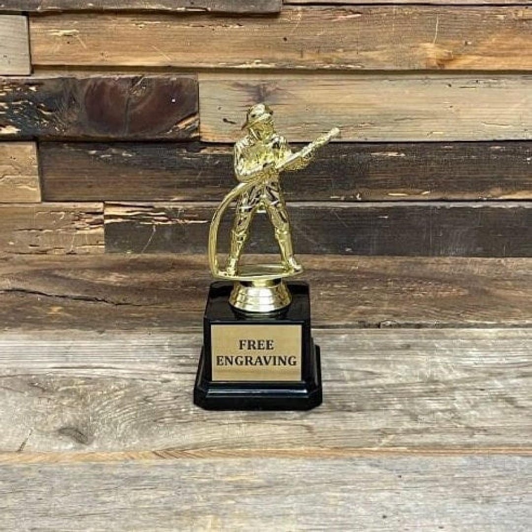 Fireman Trophy | Firefighter Award | Custom Firefighter Trophy ...