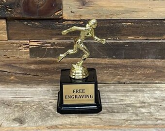 Custom Track female or Male Options Available Trophy / Racing / Running ...