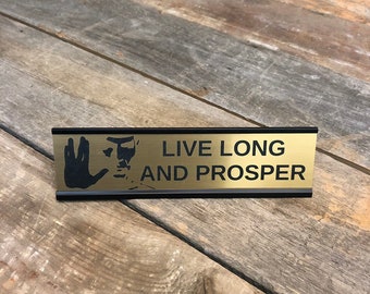Live Long Prosper | Etsy