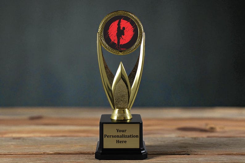 Kickin’ It Champion | Martial Arts Trophy | High Kick Champion | Custom ...