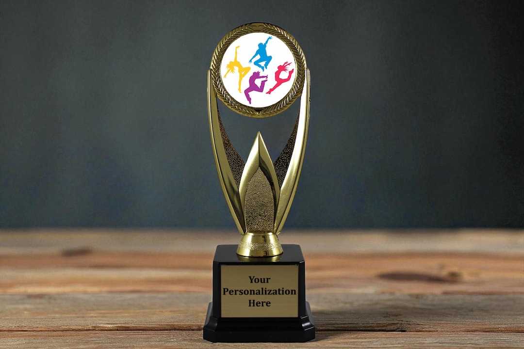 Shine on Stage Dance Trophy | Shake It off Dance Award | Custom Trophy ...