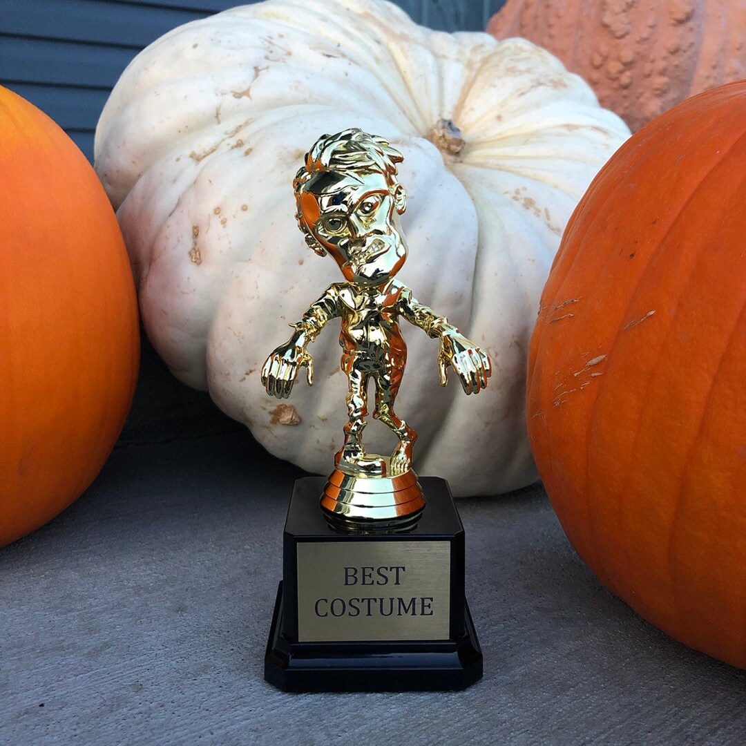 Halloween Trophy Costume Party Prize Free Engraving Halloween Party ...