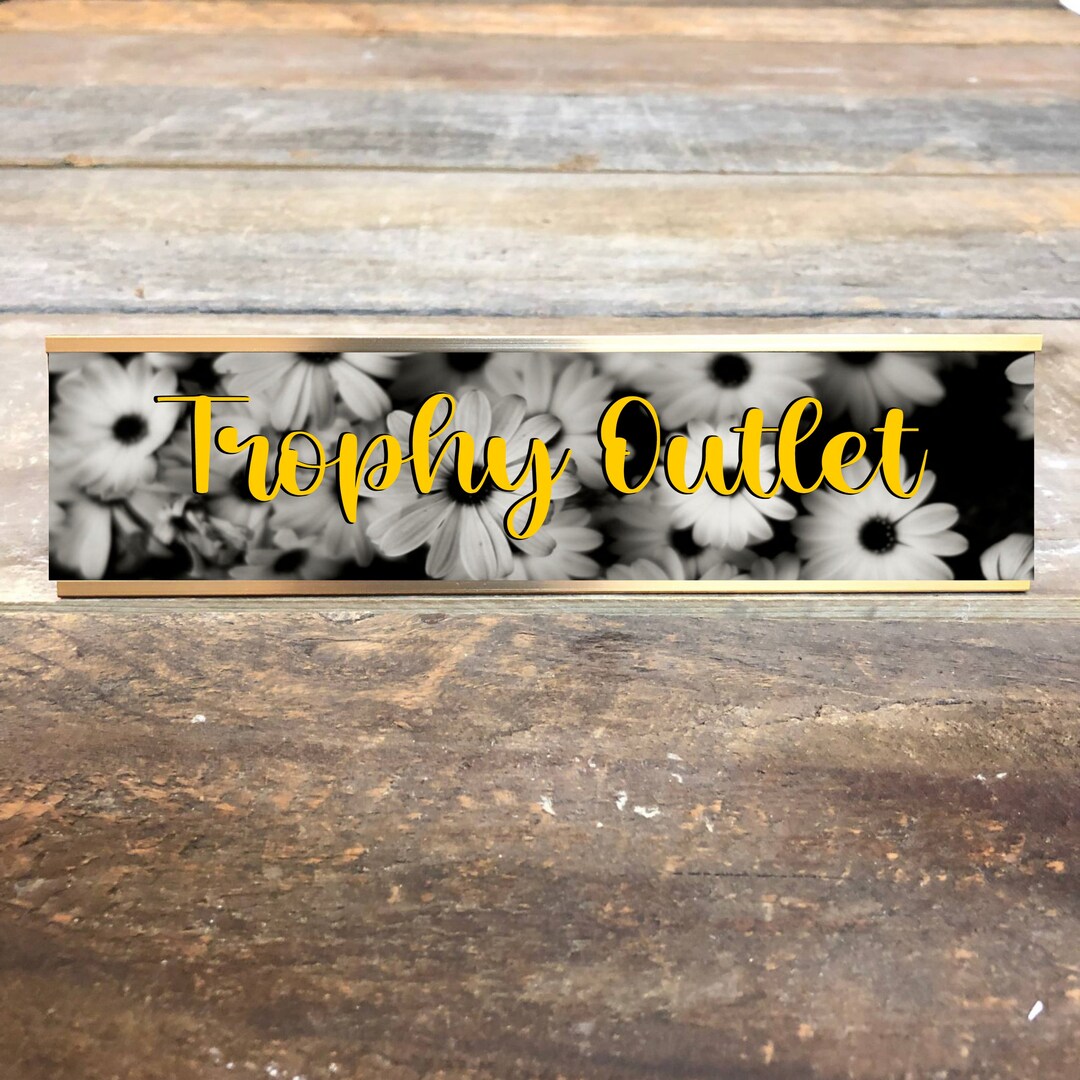 Letreros de escritorio a todo color / Regalo de oficina divertido ...