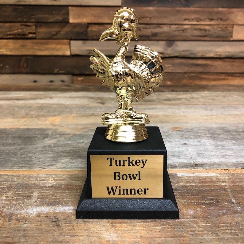 Drunkest Family Member Turkey Trophy - Thanksgiving Award - Etsy