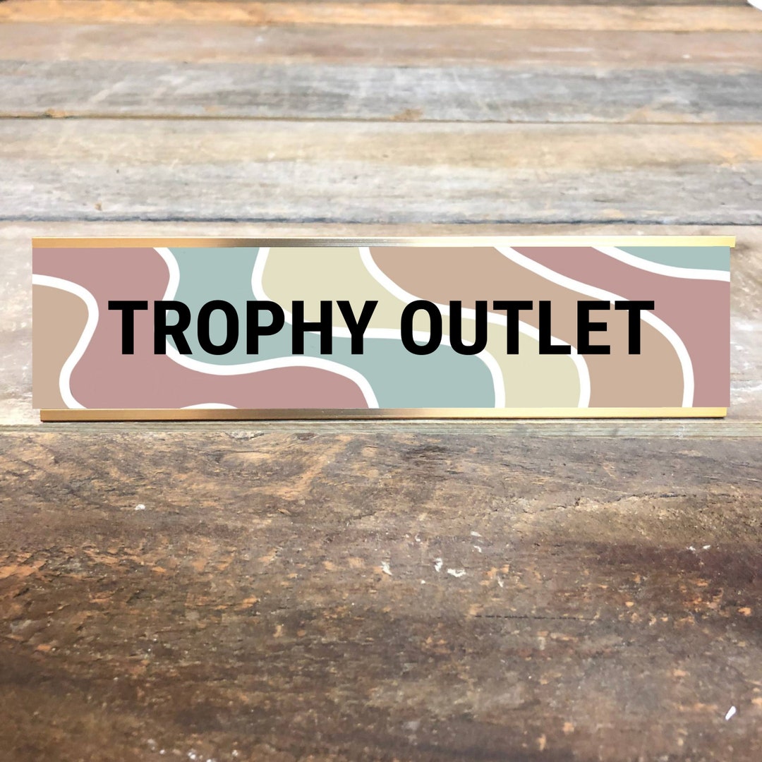 Custom Color Desk Sign: Fun Office Decor - Etsy
