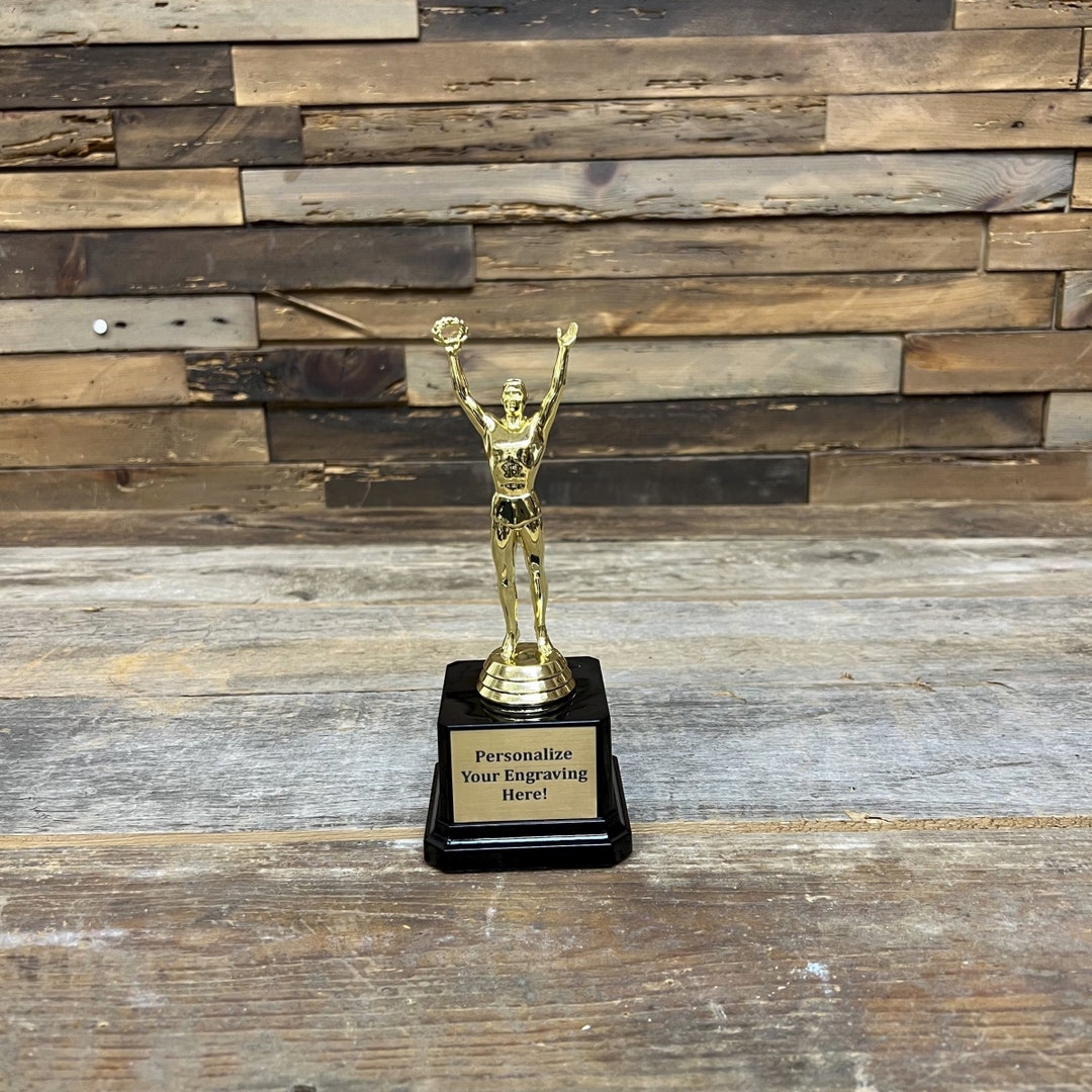 Victory Male Trophy Best Dad Award Gift for Him Gag Gift - Etsy