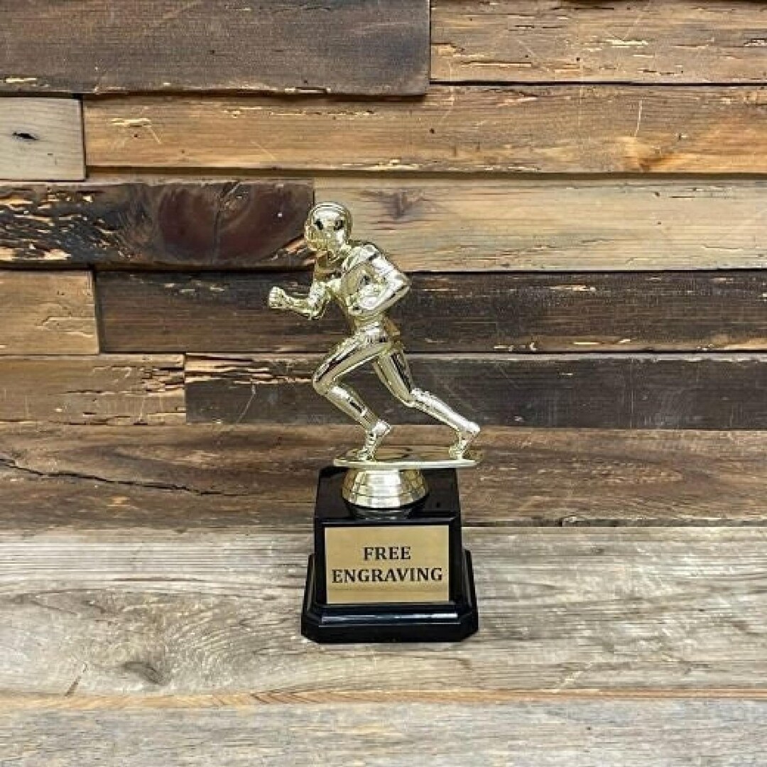 Football Runner Trophy | Kids Football Award | Sports Recognition Cup ...