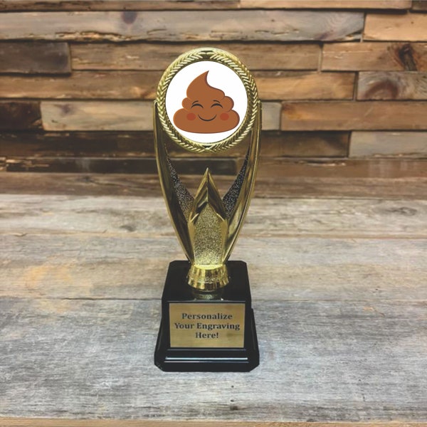 Poop Trophy - Etsy