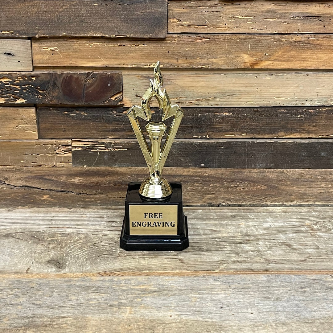 Flame Trophy Award - Etsy