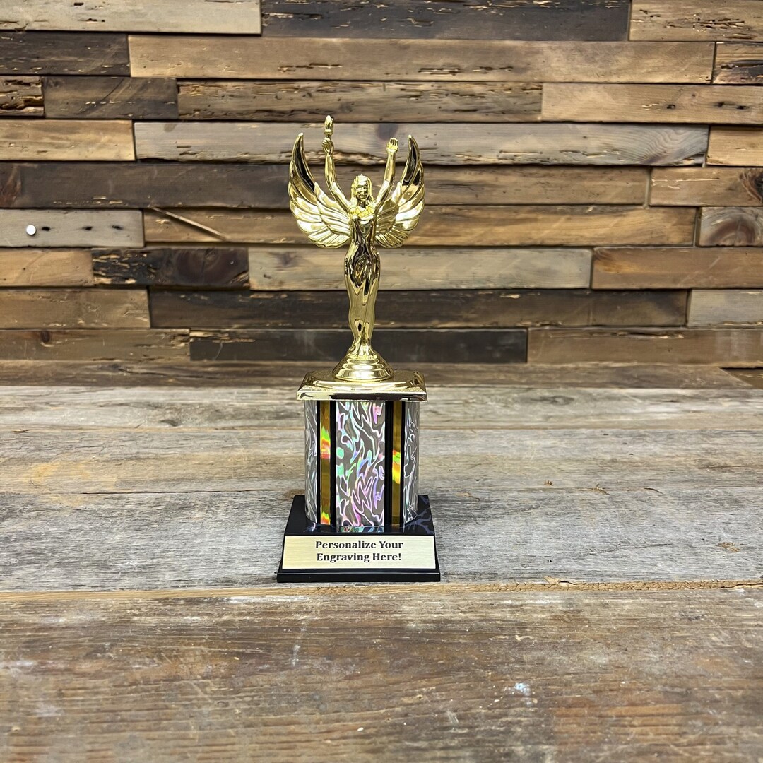 Victory Lady Column Trophy Victory Award | Free Engraving Trophy Wife ...