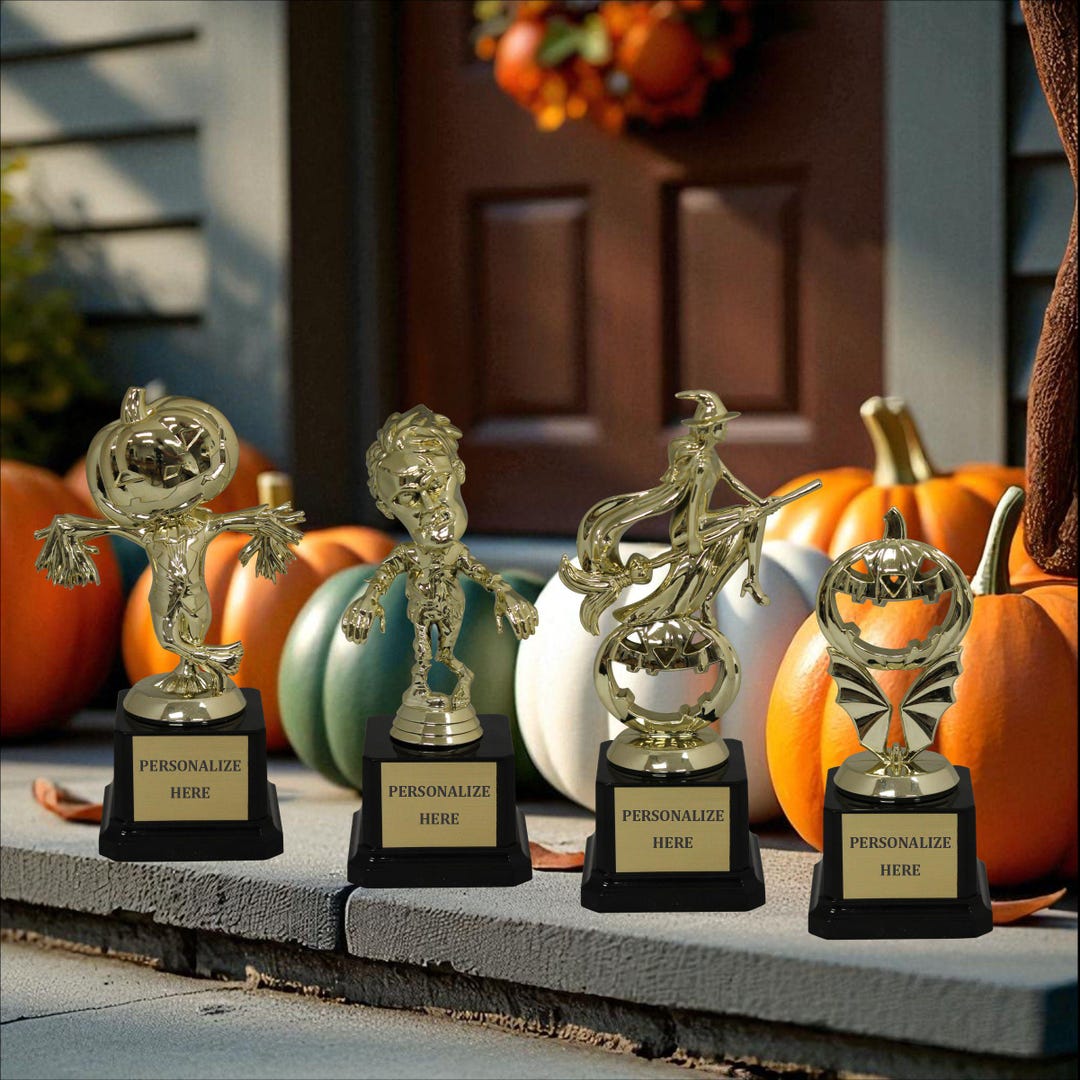 Halloween Contest Trophies | Halloween Trophy for Kids Best Costume ...