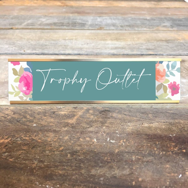 Desk Sign - Etsy