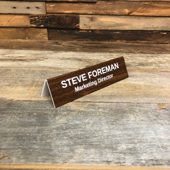 Funny Desk Plate Signs