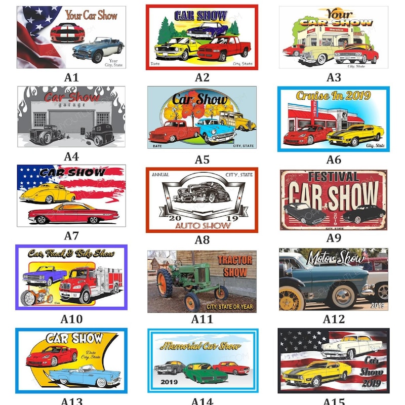 Car Show Plaque Custom - Etsy