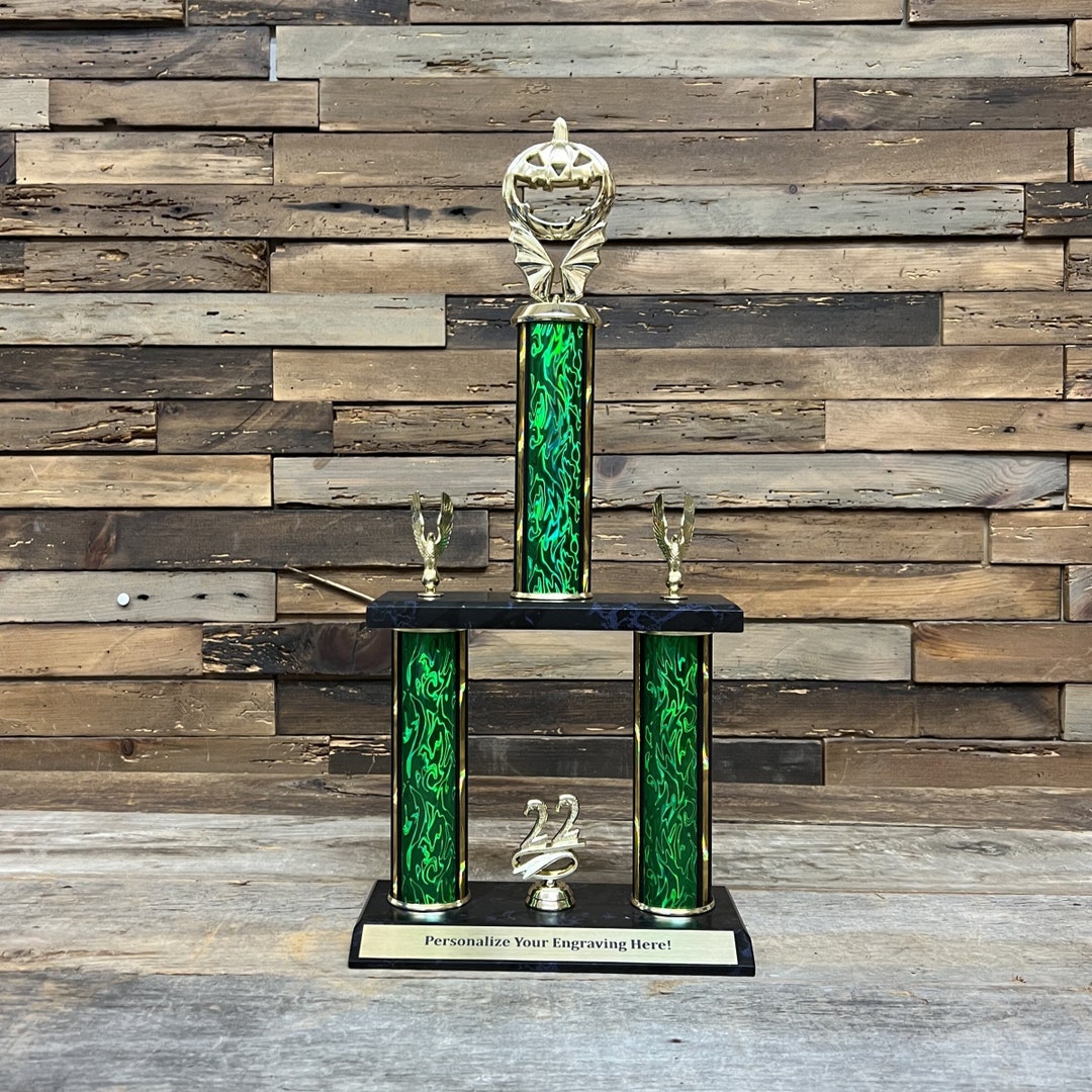Personalized Pumpkin Halloween Trophy: Costume Party Prize - Etsy