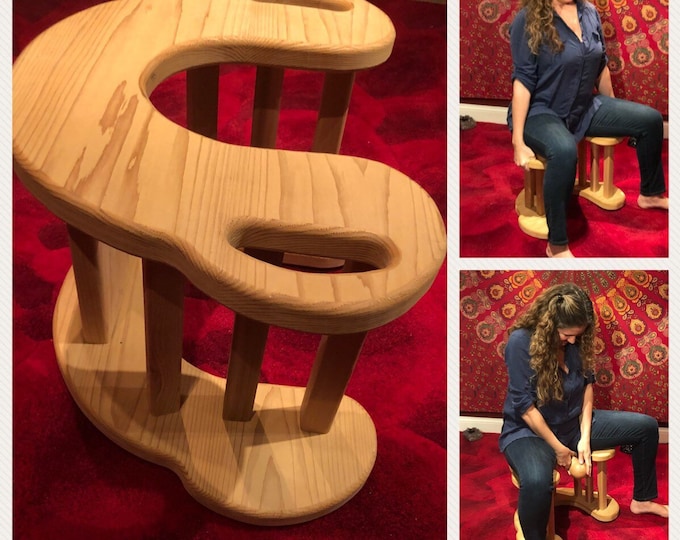 BIRTH STOOL Divine Mother Self Care Home Birth Childbirth Natural Birth ...