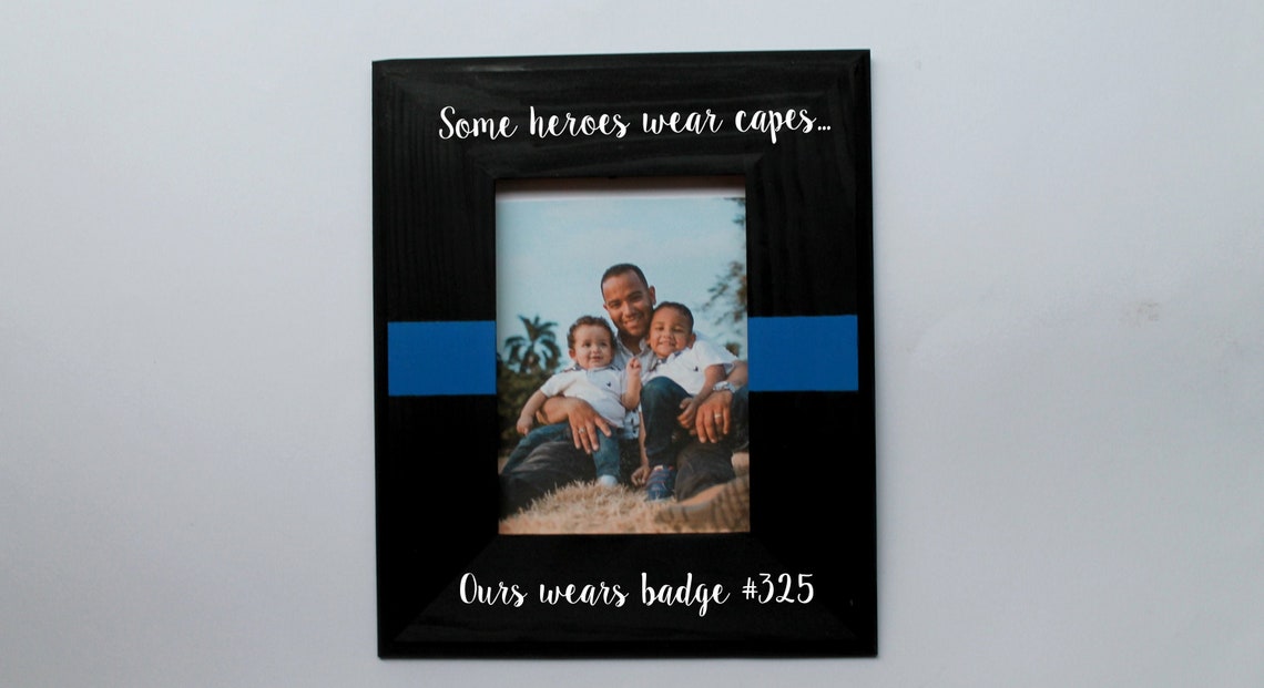 Personalized Police Officer Gifts Police Picture Frame - Etsy