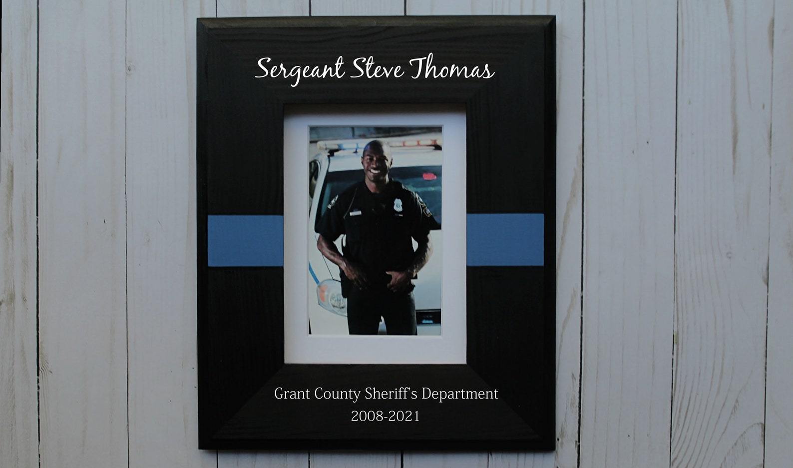 Personalized Police Officer Gift, Personalized Police Officer Frame ...