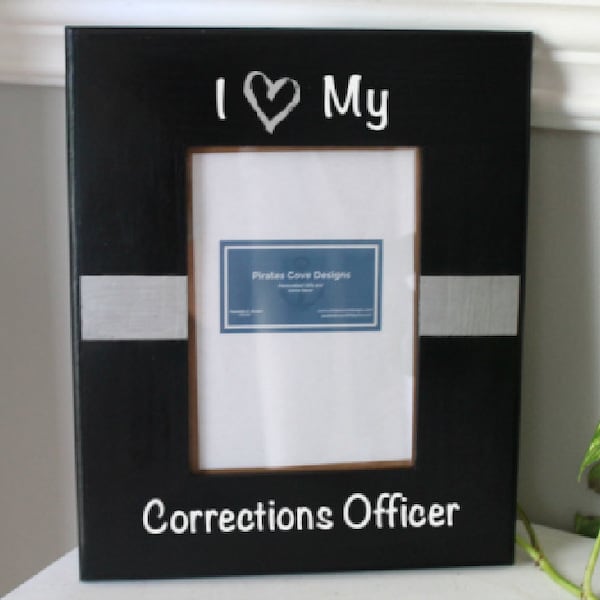 Corrections Officer Picture Frame - Etsy