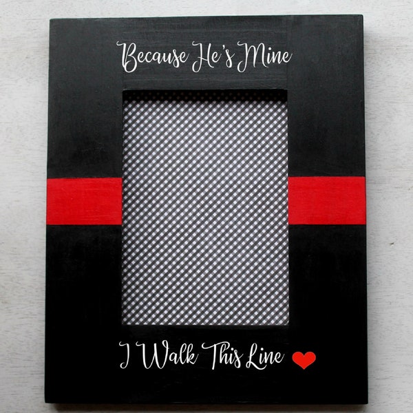 Personalized Firefighter Picture Frame - Etsy