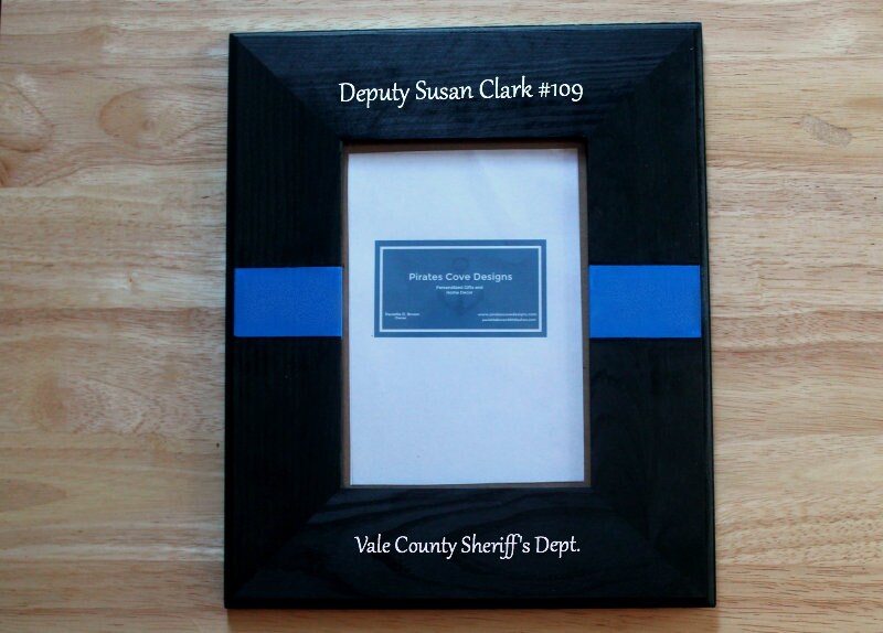 Personalized Police Picture Frame Police Officer Gifts - Etsy