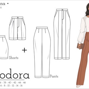 Simple Blazer + Dress Pants PDF Sewing Patterns | Pattern Bundle ...