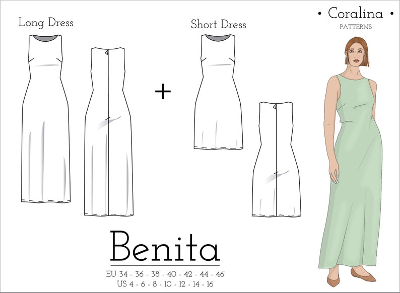 Bias Cut Halter Dress PDF Sewing Pattern Formal Dress - Etsy
