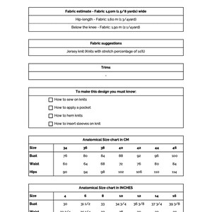 Maxi Cardigan PDF Sewing Pattern | Sizes 4-16 (EU 34-46) | Instant ...