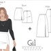 Side-slit Mini Skirt PDF Sewing Pattern Sizes 4-16 EU - Etsy