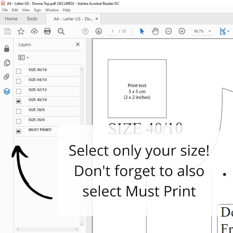 Strapless Column Dress PDF Sewing Pattern Sizes 4-16 EU - Etsy